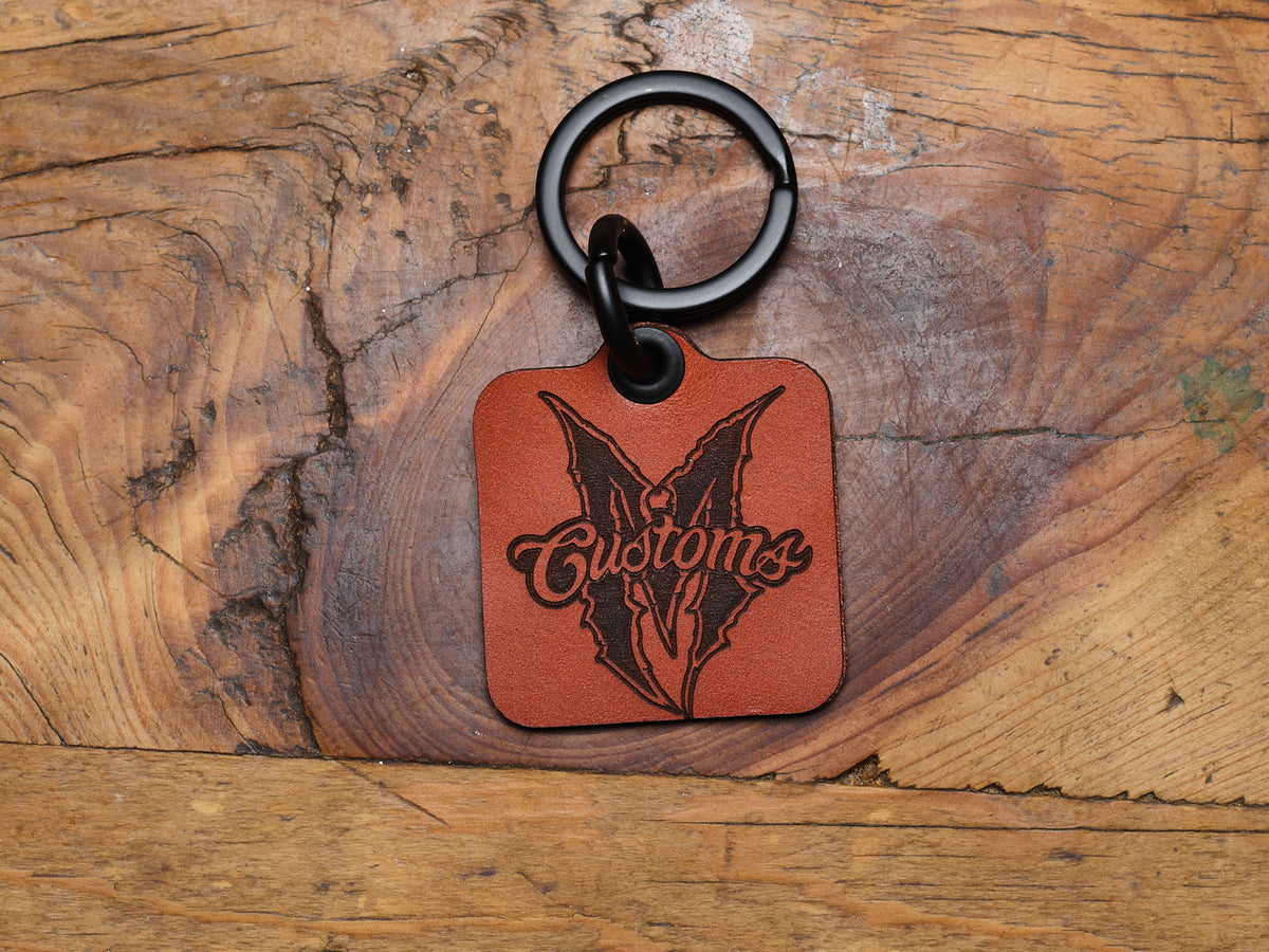 Leather Key Chains- Square Shape – MARTIN BROS CUSTOMS