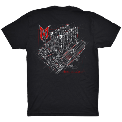 MEN'S INJECTED TEE – MARTIN BROS CUSTOMS