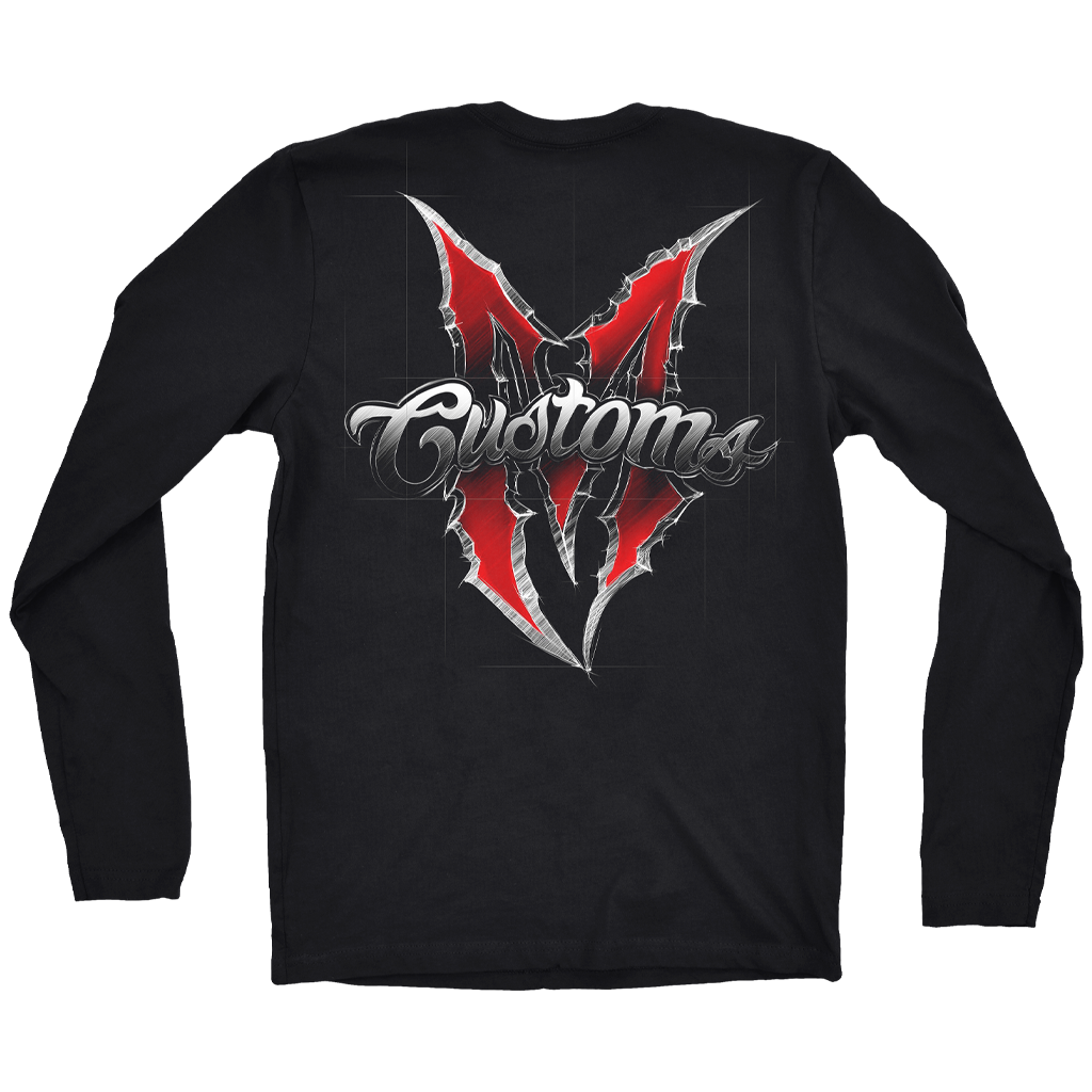 MEN'S SKETCHED LONG SLEEVE – MARTIN BROS CUSTOMS