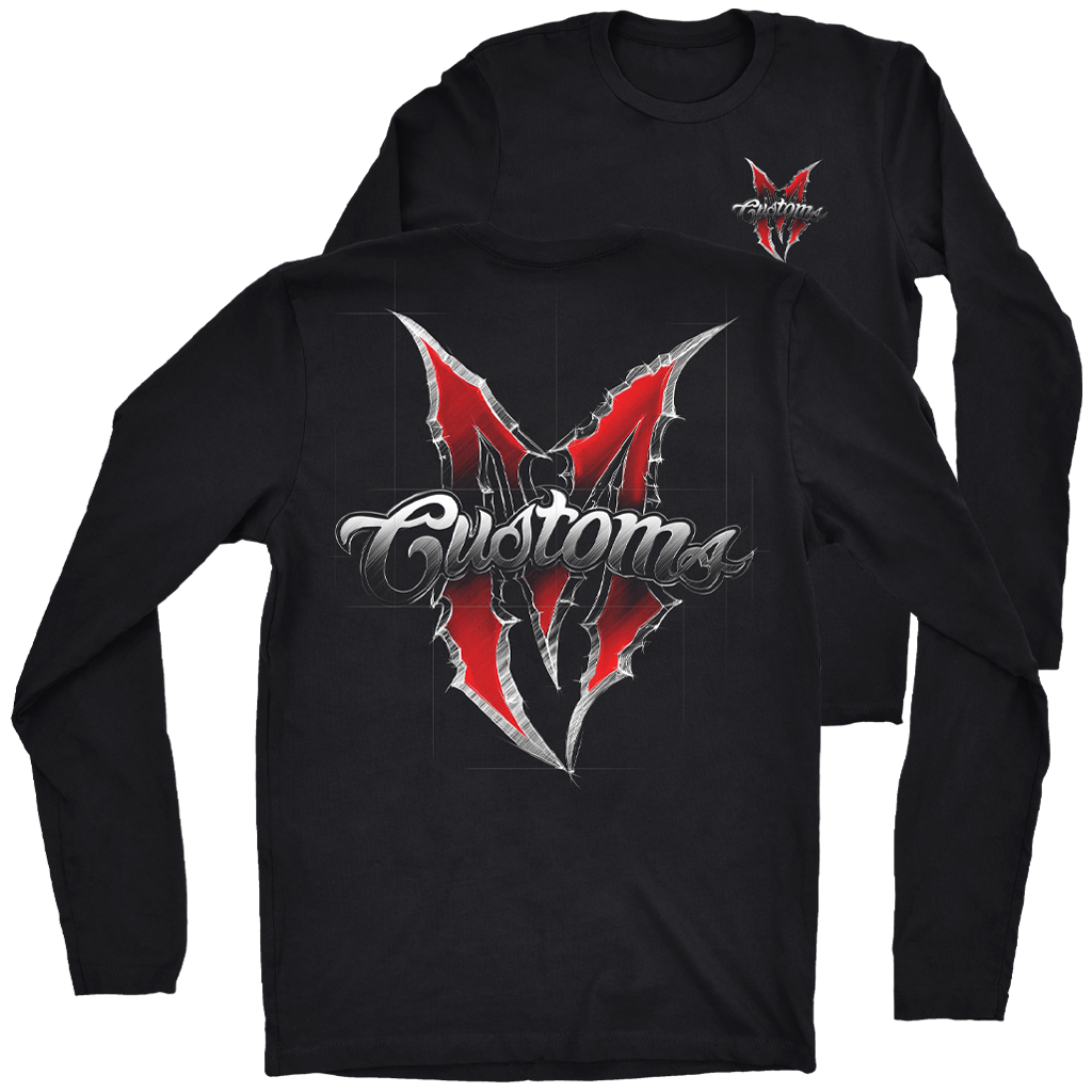 MEN'S SKETCHED LONG SLEEVE – MARTIN BROS CUSTOMS